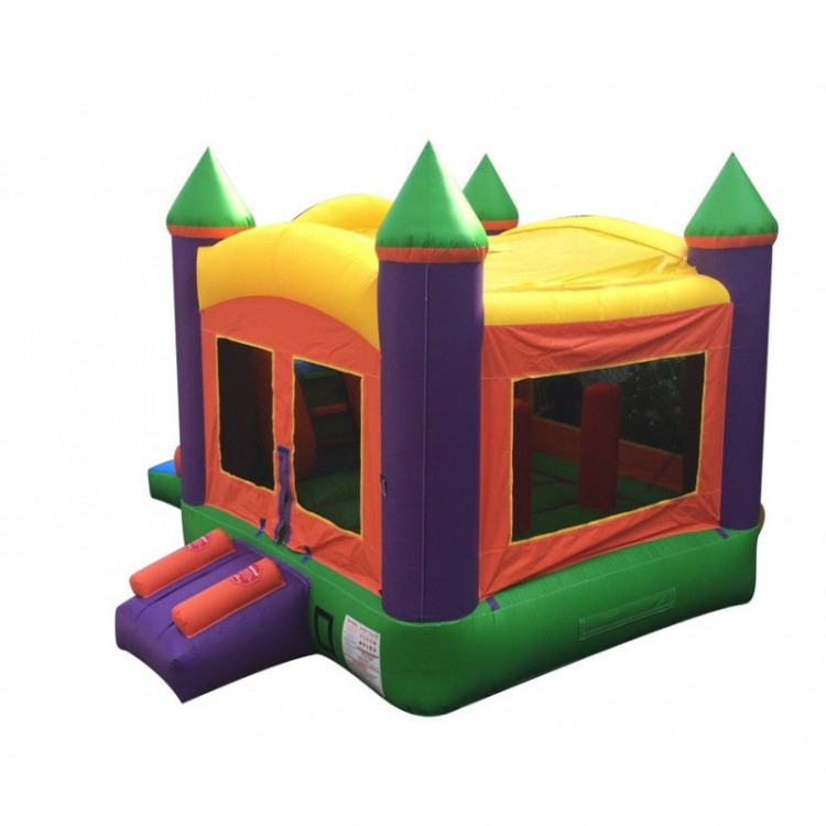 Extreme Orange DL Inflatable Combo - Uplifting Rentals